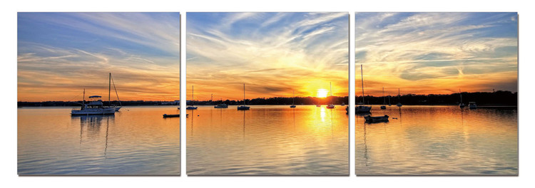 Sunset from the Sailing Boat Tableau Mural | Acheter-le sur Europosters.fr