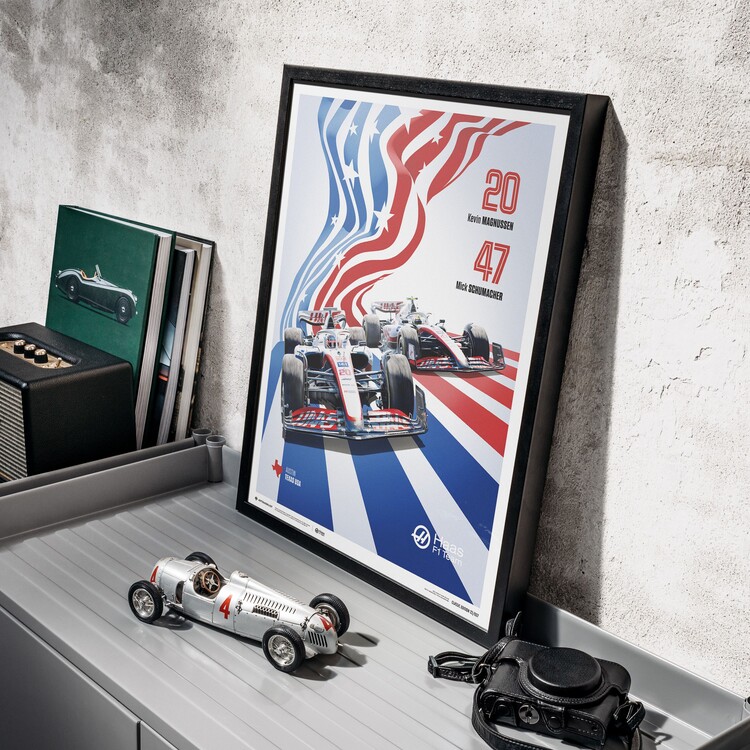 HAAS F1 Team - United States Grand Prix - 2022 Reproduction d'art, de ...