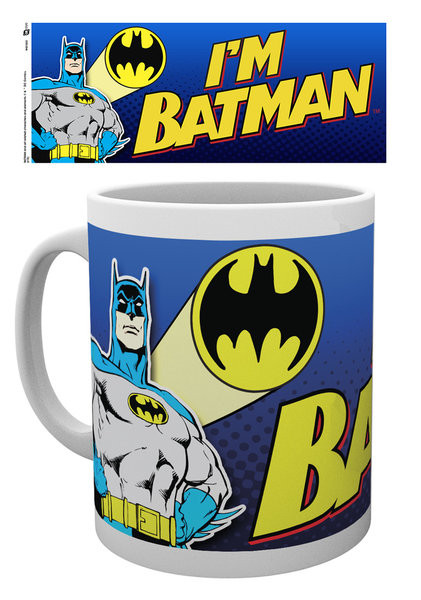 Tasse Batman Comic - I'm Batman Bold | Originelle Geschenkideen