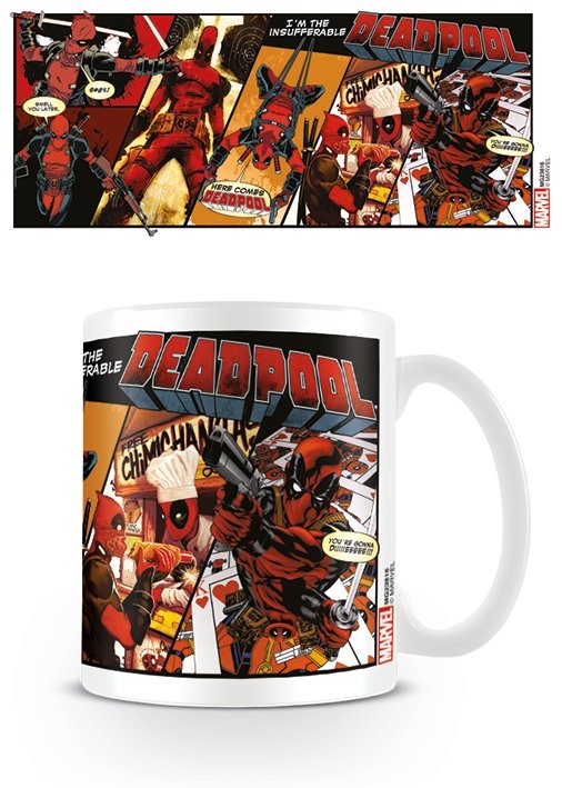 Taza de cafe Deadpool - Comic Insufferable | Ideas para regalos ...