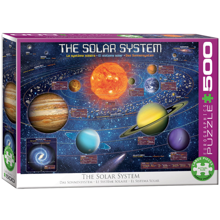 Jigsaw puzzle The Solar System Illustrated | Tips for original gifts ...