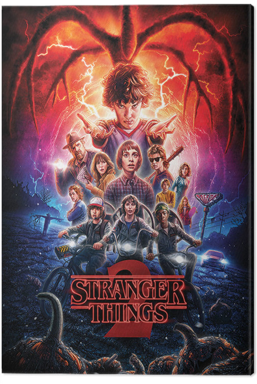 Stranger Things - One Sheet Series 2 Tableau sur toile | Décorations ...