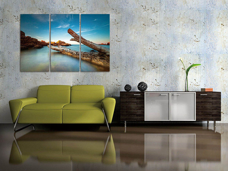 Tree afloat Mounted Art Print | Buy at UKposters