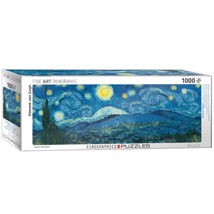 Puzzle Vincent van Gogh - Starry Night by Panorama | Idées de cadeaux ...