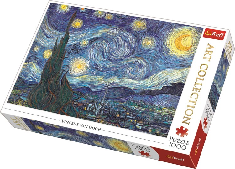 Jigsaw puzzle Vincent Van Gogh - The Starry Night | Tips for original ...