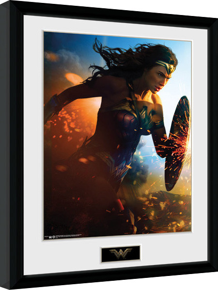 Poster encadré Wonder Woman - Run | Posters, tableaux | Europosters