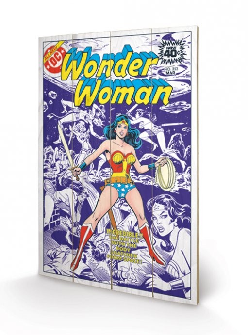 DC COMICS wonder woman body snatcher from space Wooden Art | Sold at ...