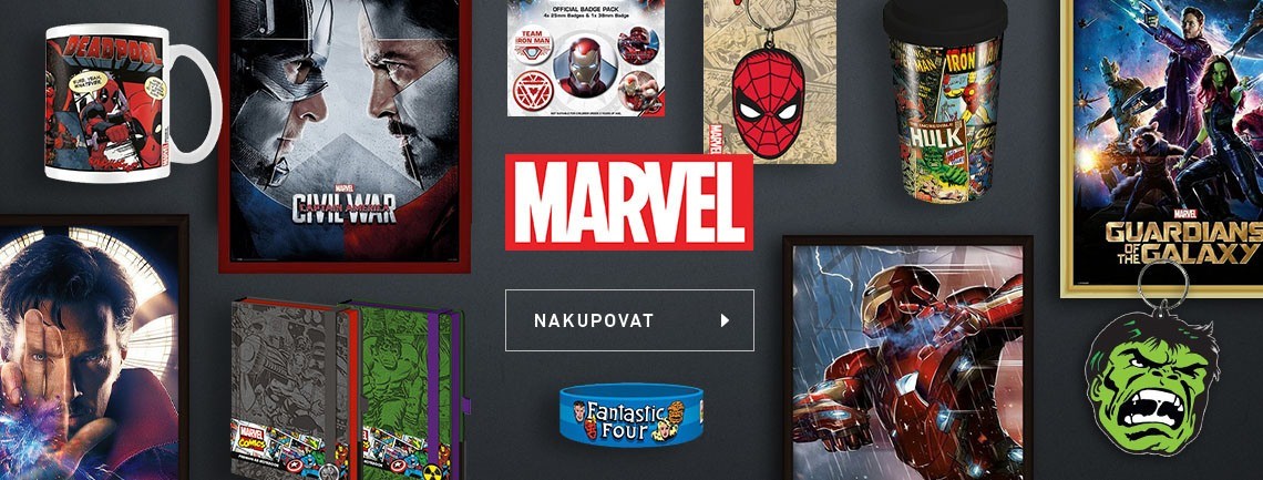 MARVEL - Plakáty, Obrazy a Fotografie na Posters.cz