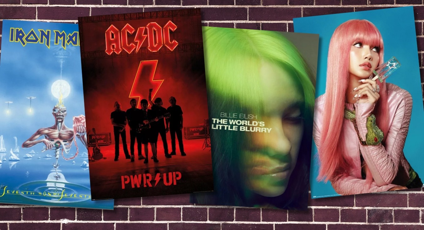 Music Posters, Wall Art Prints & Merchandise | Buy online at UKposters ...