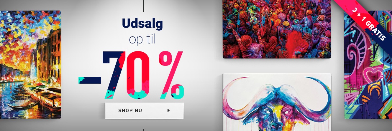 Rabatter på op til 70% - Billige plakater | Europosters.dk