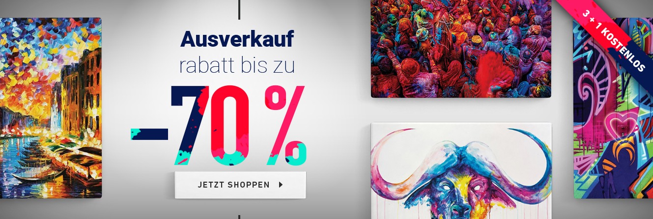 Ausverkauf - Rabatte bis zu 70% | Europosters