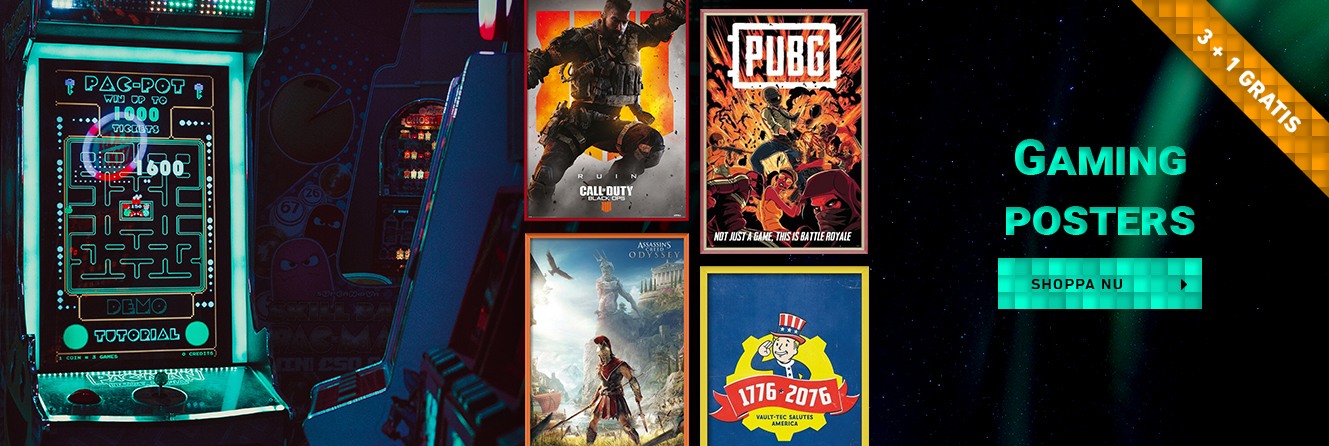 Köp Gaming posters & Spel posters på Europosters.se