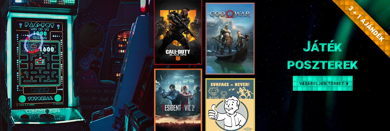Játék poszterek, Gamer poszterek, Videojáték poszterek | Europosters.hu