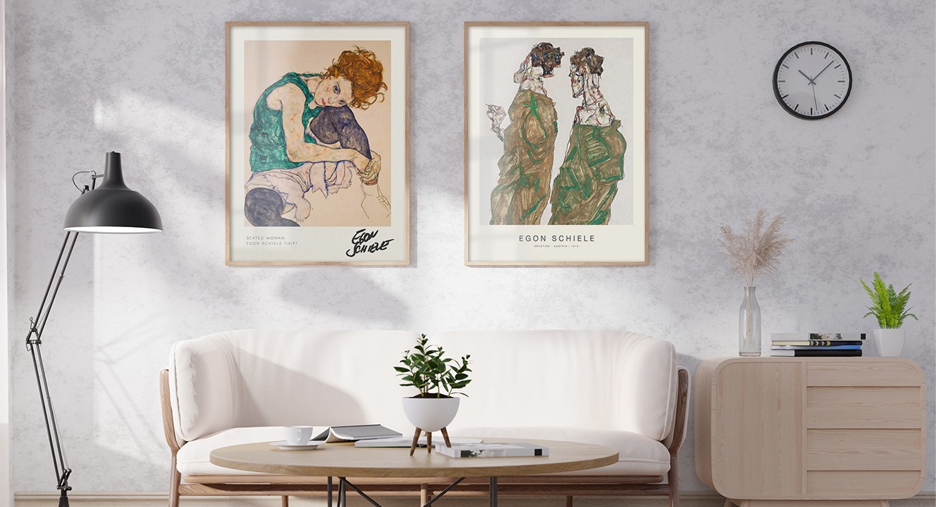Egon Schiele Posters & Wall Art Prints | Buy Online at UKposters.co.uk